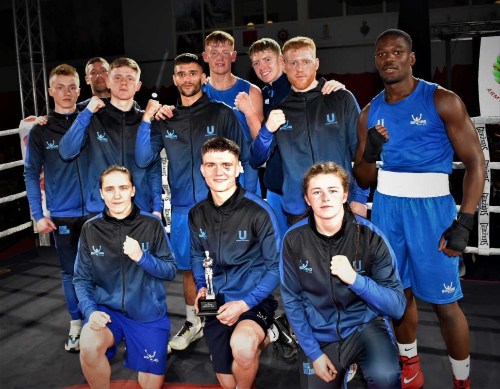 Army and Boxing Scotland in hard-fought duel - England Boxing